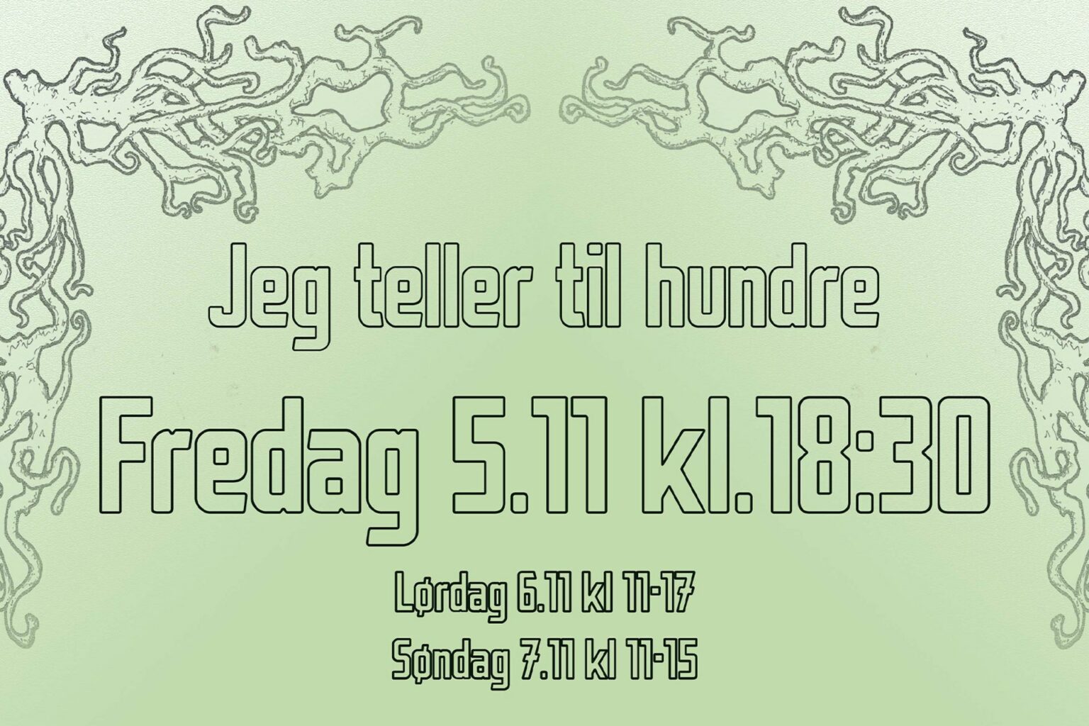 Jeg teller til hundre - Astrup Fearnley Museet